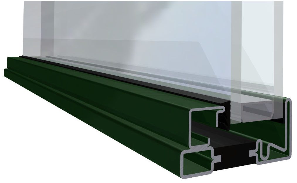 Thermally Broken Cold-Rolled Steel 2500 Series Windows & Doors